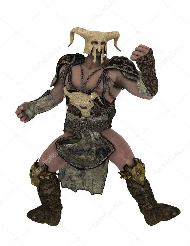 3D CG rendering of a warrior — Stock Photo © TsuneoMP #118584856