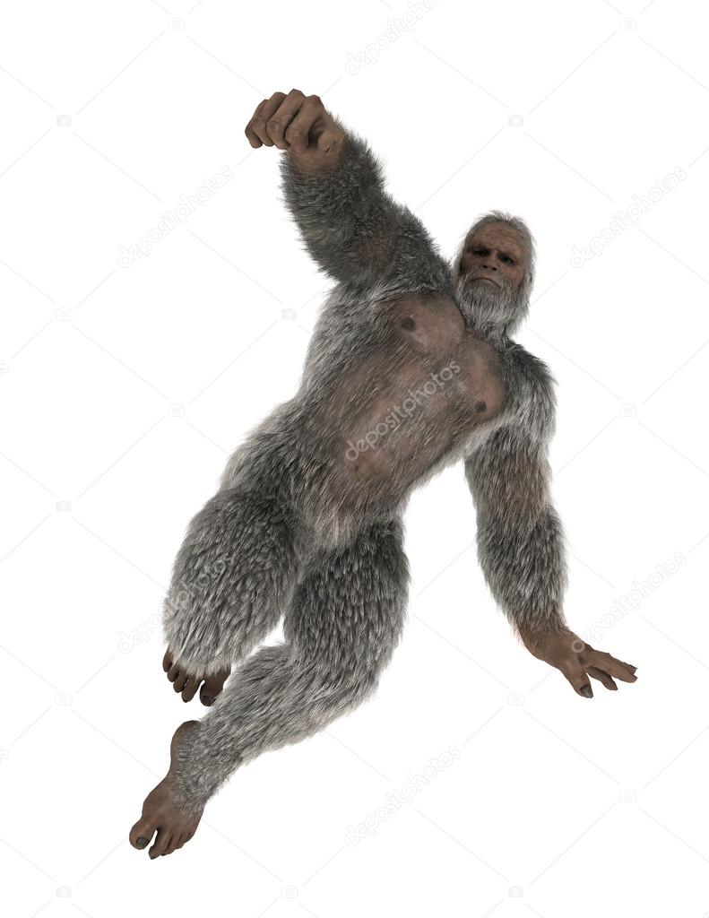 Representación 3D CG de un yeti — Foto de stock #118585136 © TsuneoMP