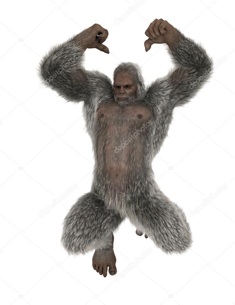 3D CG rendering of a yeti — Stock Photo © TsuneoMP #118585192