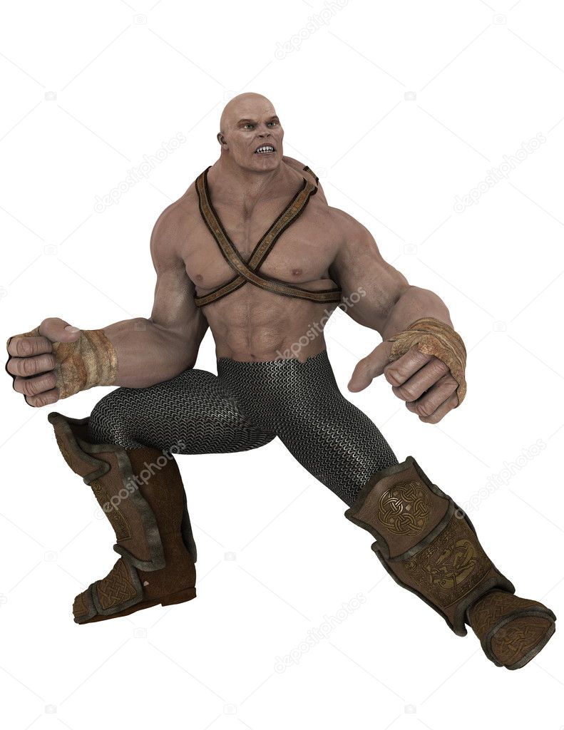 3D CG rendering of a big man Stock Photo by ©TsuneoMP 121470380