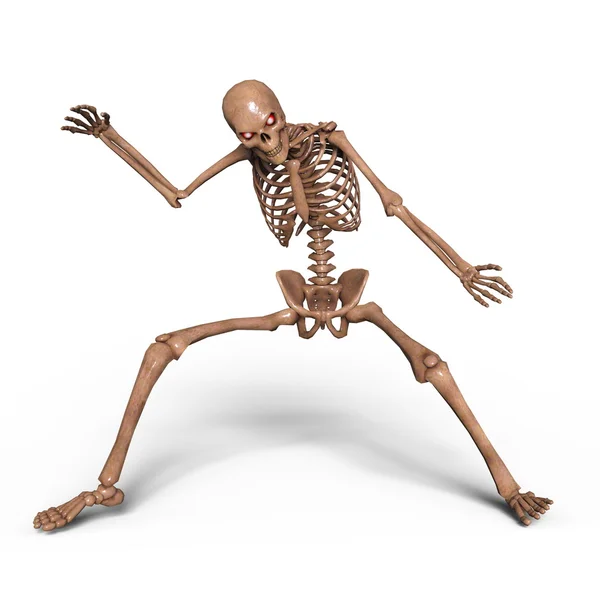 Crouching skeleton — Stock Photo © homeworks255 #10197963
