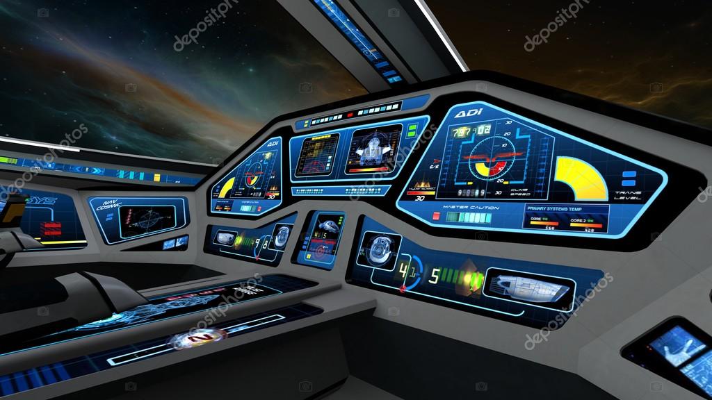 Control room Stock Illustration by ©TsuneoMP #67665477