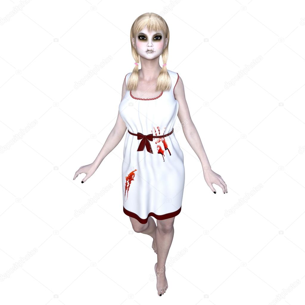 Female zombie — Stock Photo © TsuneoMP #72369539