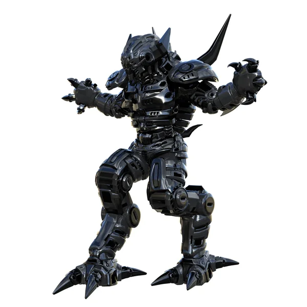 Cartoon werewolf with claws and teeth — Stock Vector © antonbrand #11511119