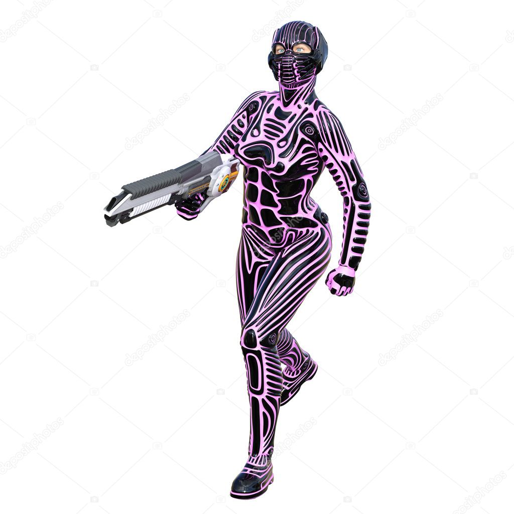 Female android — Stock Photo © TsuneoMP #75965755