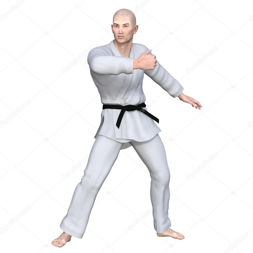 Karate player — Stock Photo © TsuneoMP #78570764