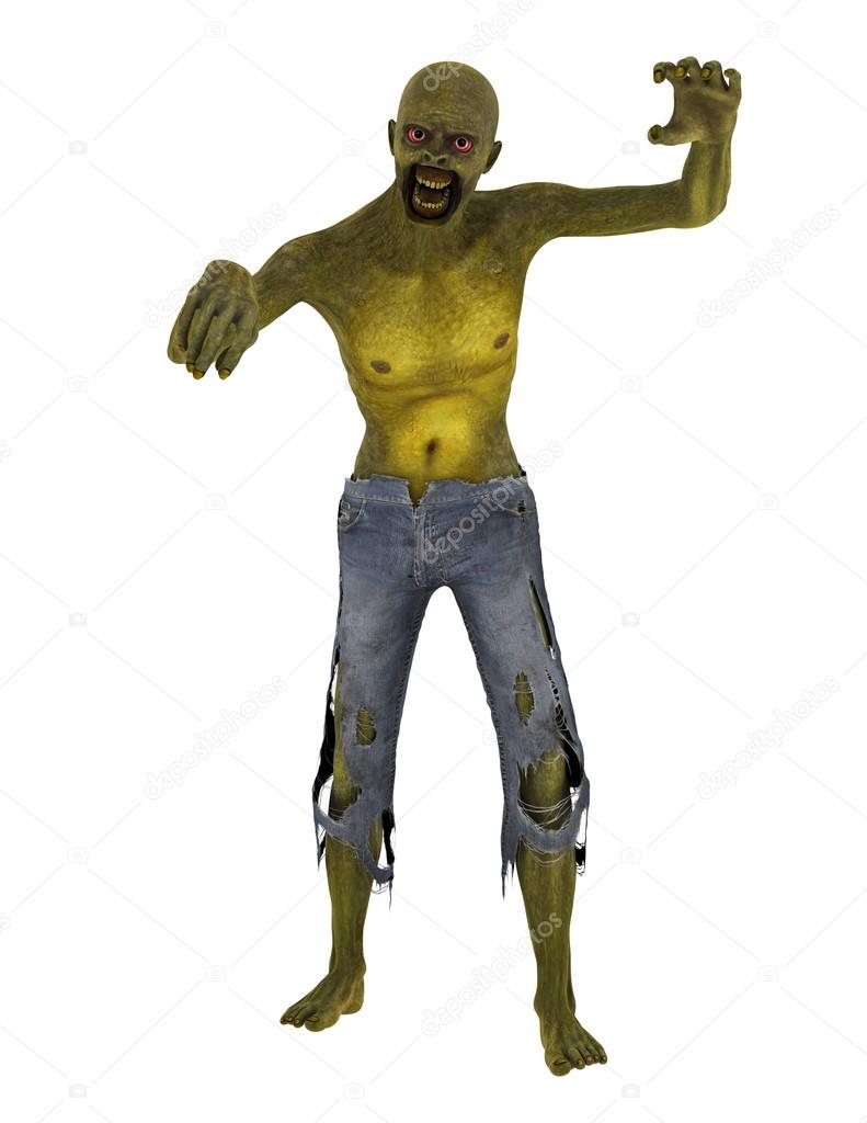 3D CG rendering of a zombie — Stock Photo © TsuneoMP #79213896