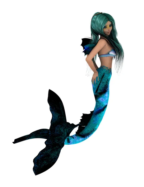 3D CG rendering of a mermaid — Stock Photo © TsuneoMP #78760676