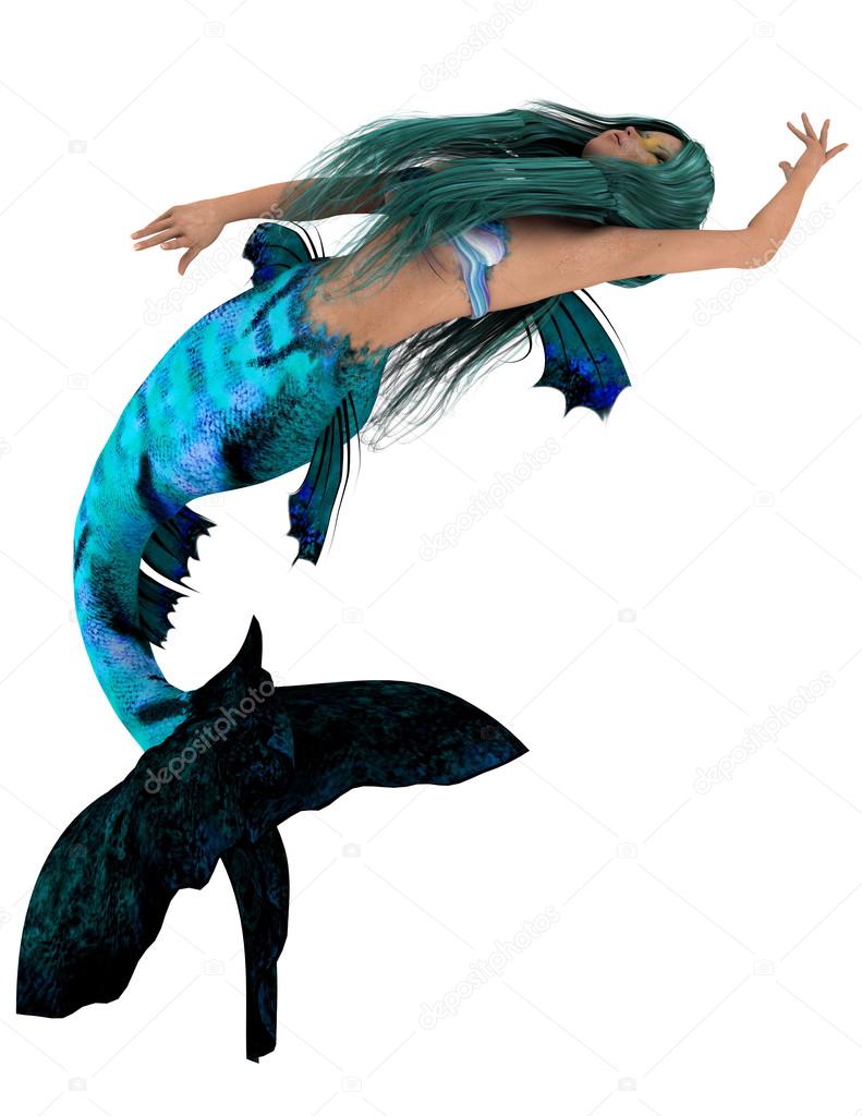 3D CG rendering of a mermaid — Stock Photo © TsuneoMP #79222350