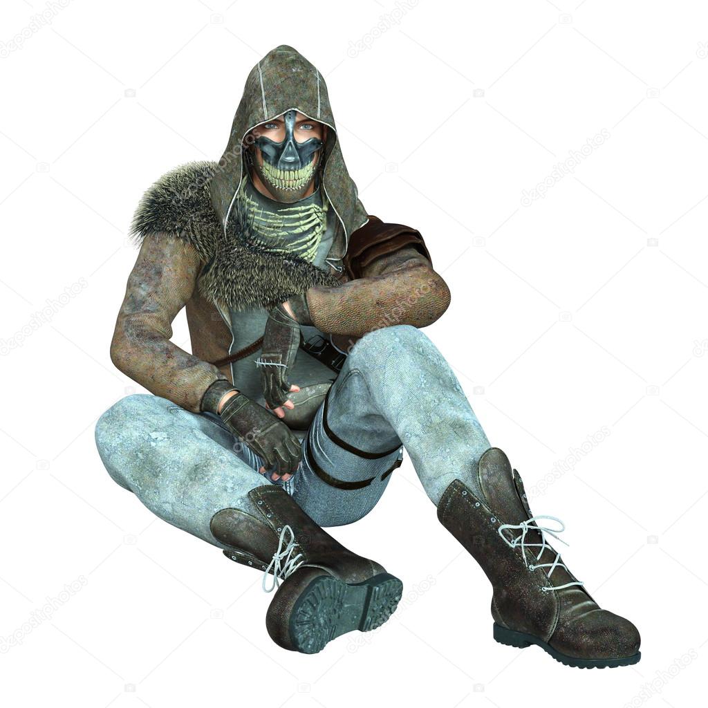 3D illustration of a warrior — Stock Photo © TsuneoMP #89060126