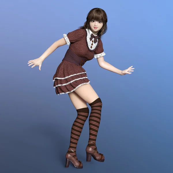 3d female render Stock Photos, Royalty Free 3d female render Images ...