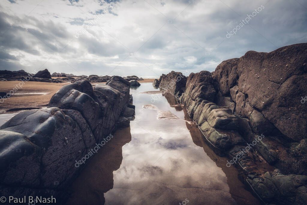 Morwenstow en cornwall england uk. Impresionantes paseos por el borde ...
