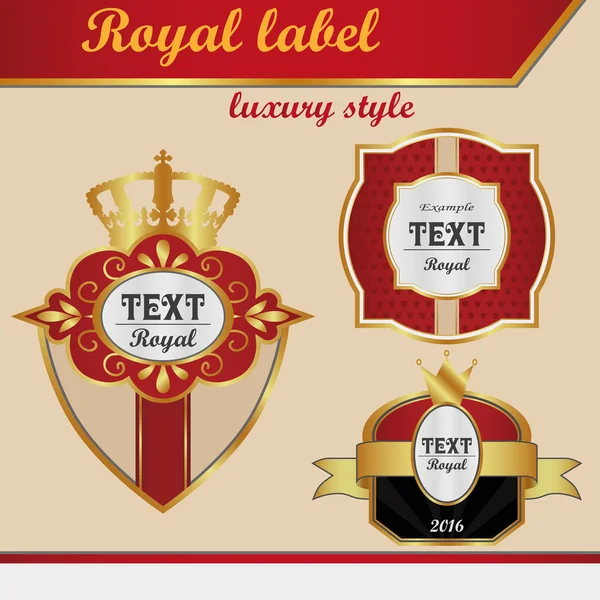 Royal vintage label. Stock Vector Image by ©chel11 #116044648