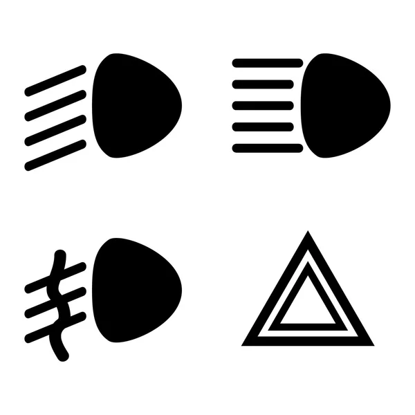 Car dashboard panel indicators. — Stock Vector © chel11 #124532718 Car dashboard panel indicators. — Stock Vector © chel11 #124532718