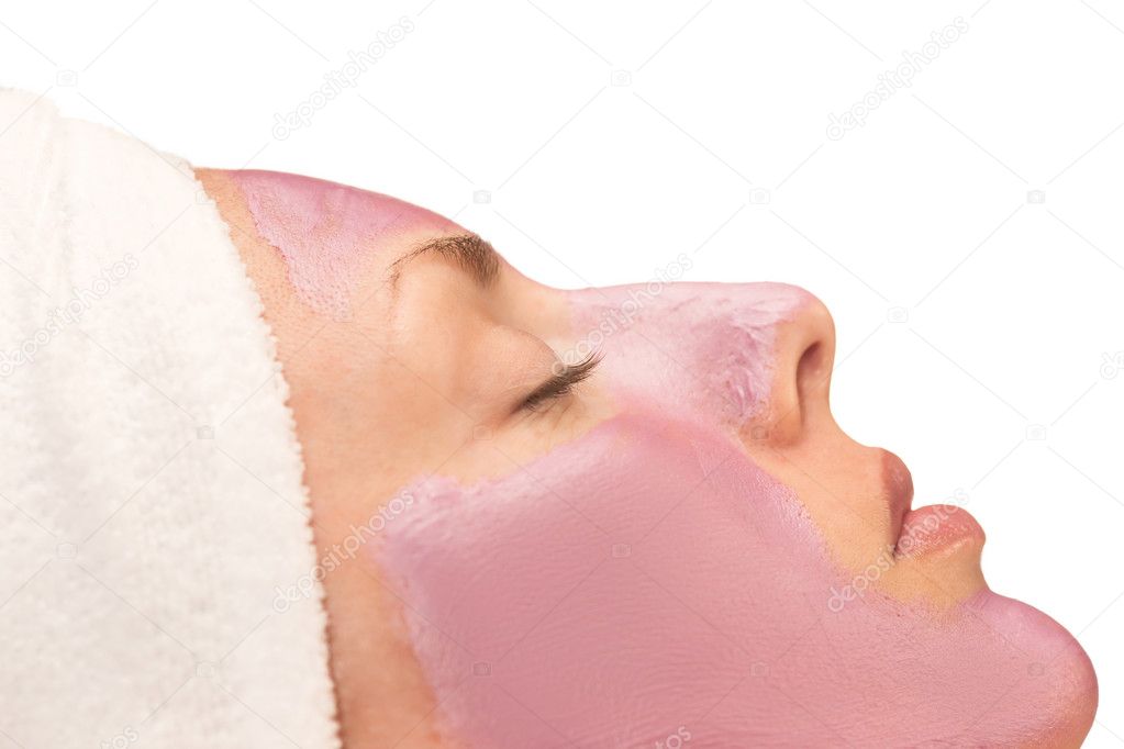 Woman face-pack — Stock Photo © NikolayShubin #71231303