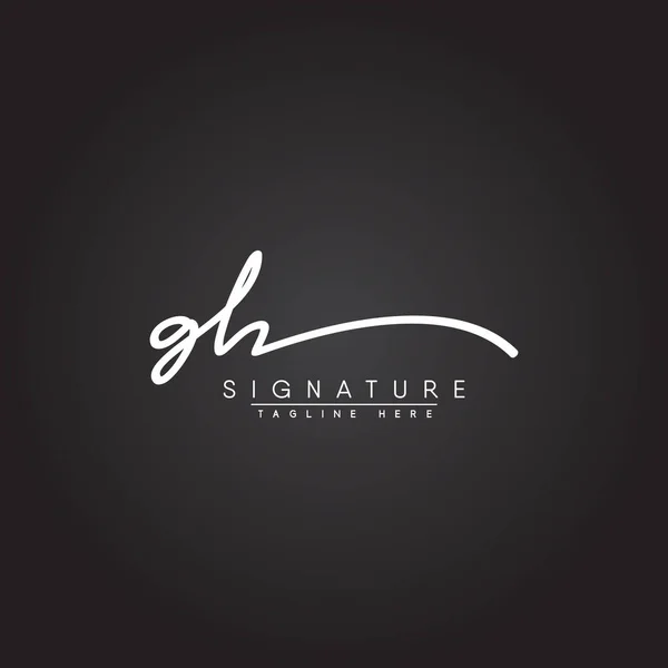 Gh logo Vektor Stok, Ilustrasi Gh logo Bebas Royalti | Depositphotos