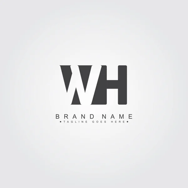 Wh logo imágenes de stock de arte vectorial | Depositphotos
