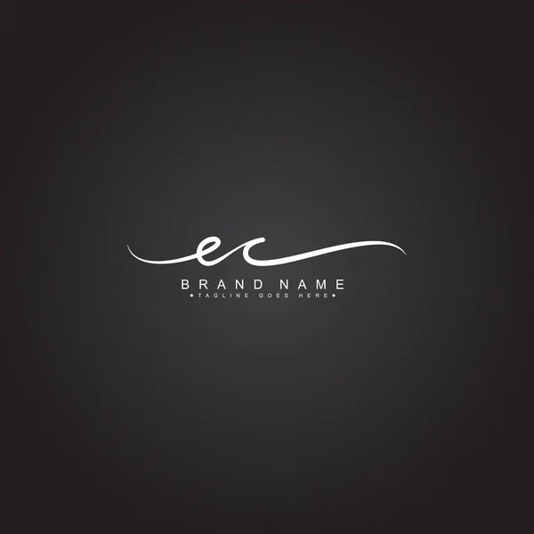 Ec logo imágenes de stock de arte vectorial | Depositphotos