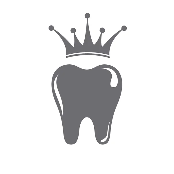 Tooth with crown, Royalty-free Tooth with crown Vector Images ...