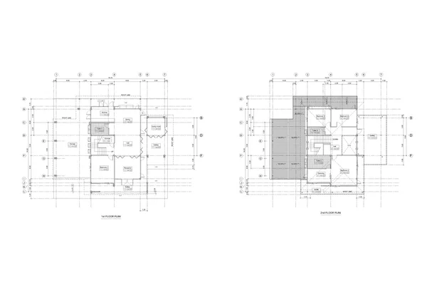 Blue architecture plan Stock Photos, Royalty Free Blue architecture ...