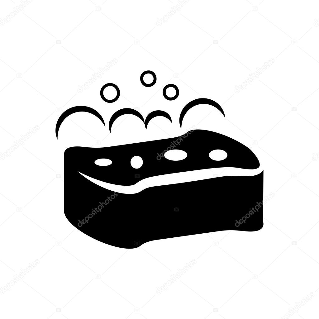 Sponge icon.Vector illustration — Stock Vector #95771940