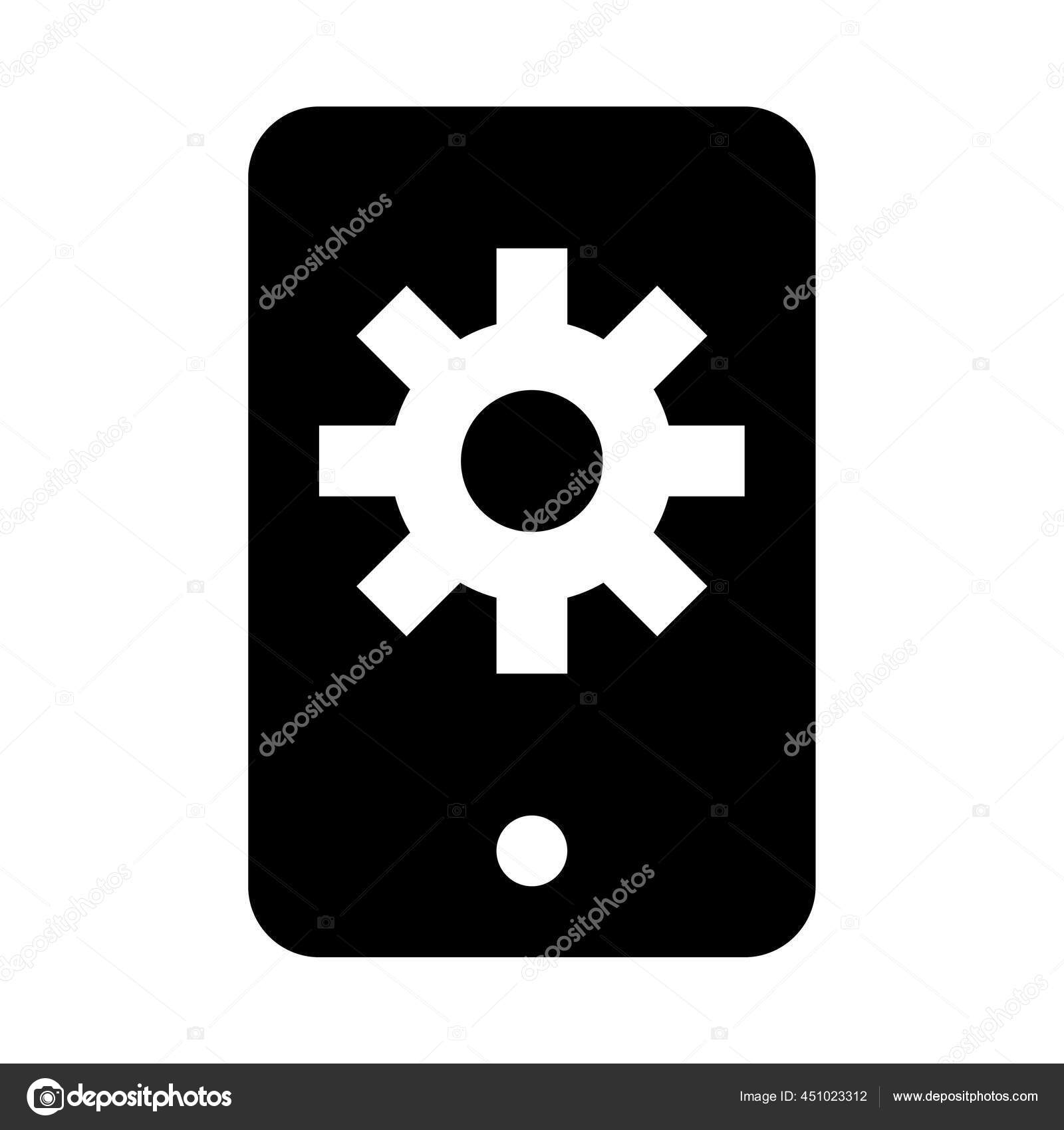 Customization Icon Vector Illustration Isolated White Background Stock ...