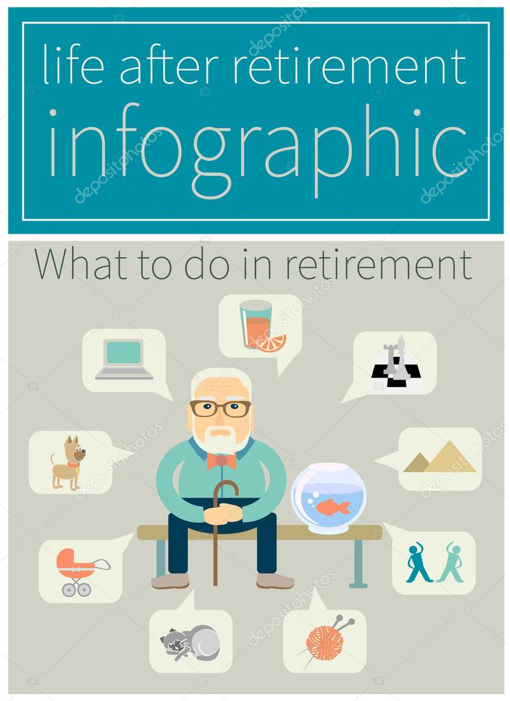 Life after retired Stock Vector Image by ©kkn2118 #84387122