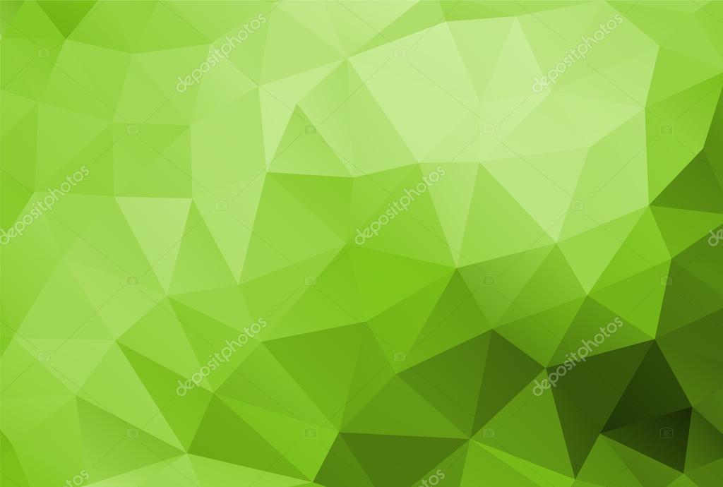 Polygon background green ⬇ Vector Image by © blauananas | Vector Stock ...