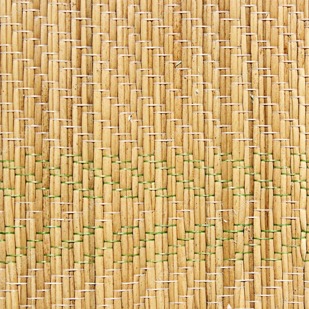 Straw mat texture of a rush matting for the sand. — Stock Photo ...
