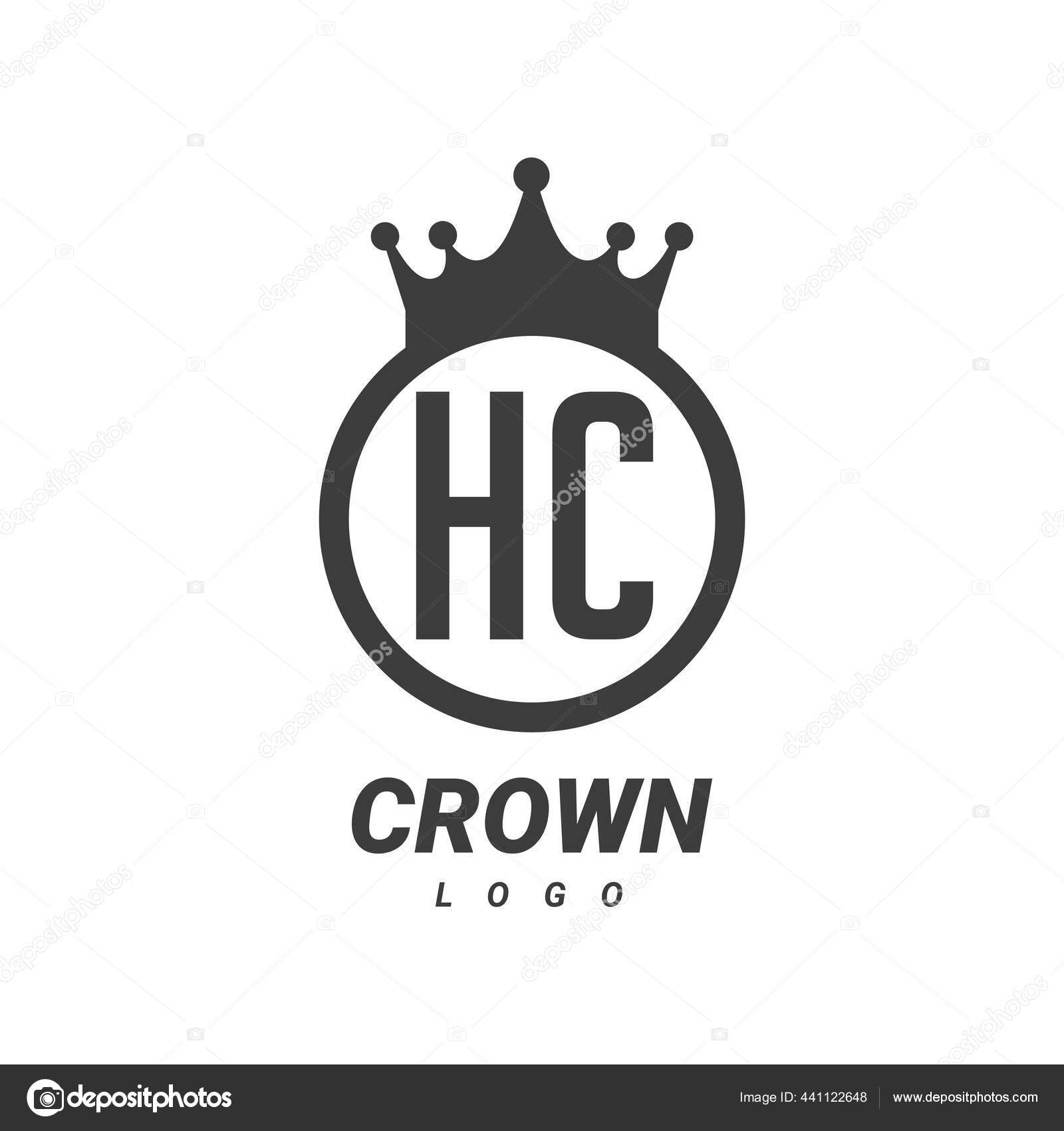 Letter Logo Design Circular Crown Stock Vector by ©emcrea 441122648