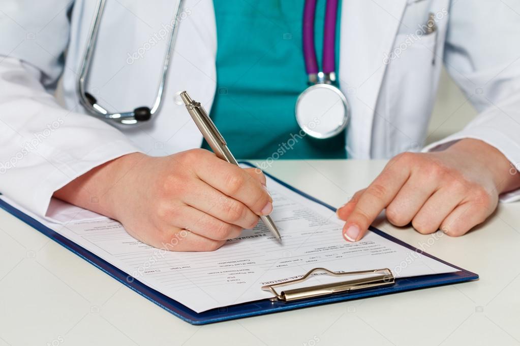 Medical paperwork Stock Photo by ©megaflopp 73468351