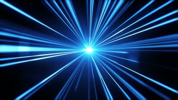 Blue light streaks. Abstract motion background. — Stock Video © icestocker #67804437