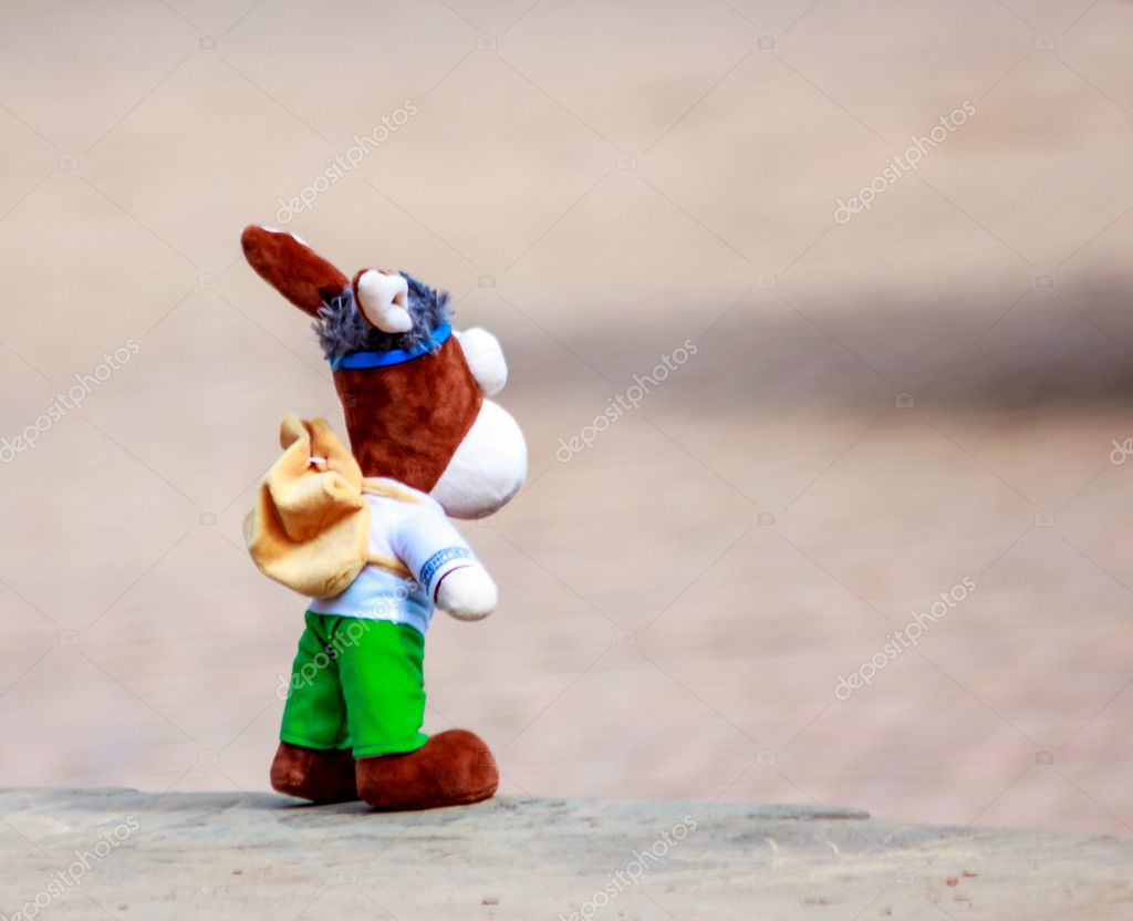 Puppet on a walk — Stock Photo © Idealnabraj #110980412