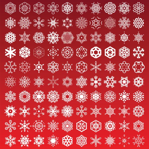 Snowflake Vector Shapes for winter and Christmas Stock Vector by ...