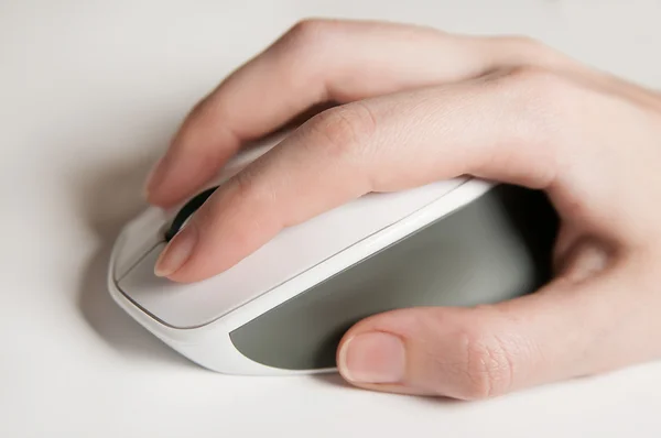 Mouse in hand — Stock Photo © nanka-photo #4303312