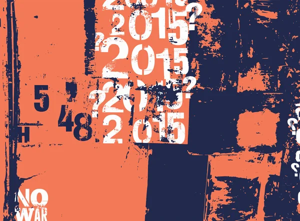 아니 전쟁입니다. 복고풍 인쇄 상의 그런 지 평화 포스터입니다. 벡터 일러스트 레이 션. 스톡 벡터 - ©ZOO.BY 98419236