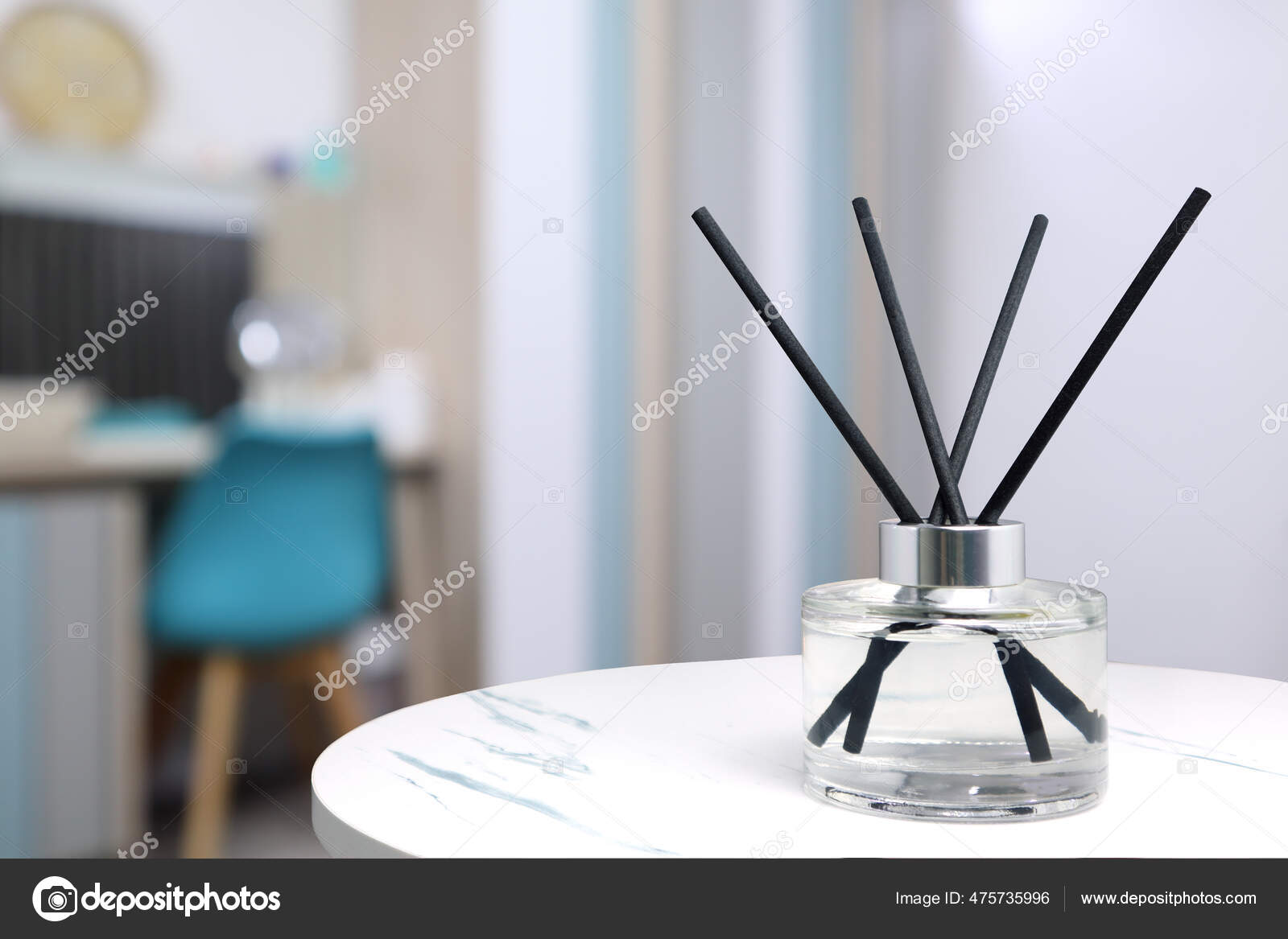 Luxury Aromatic Scent Reed Diffuser Glass Bottle Used Room Freshener ...