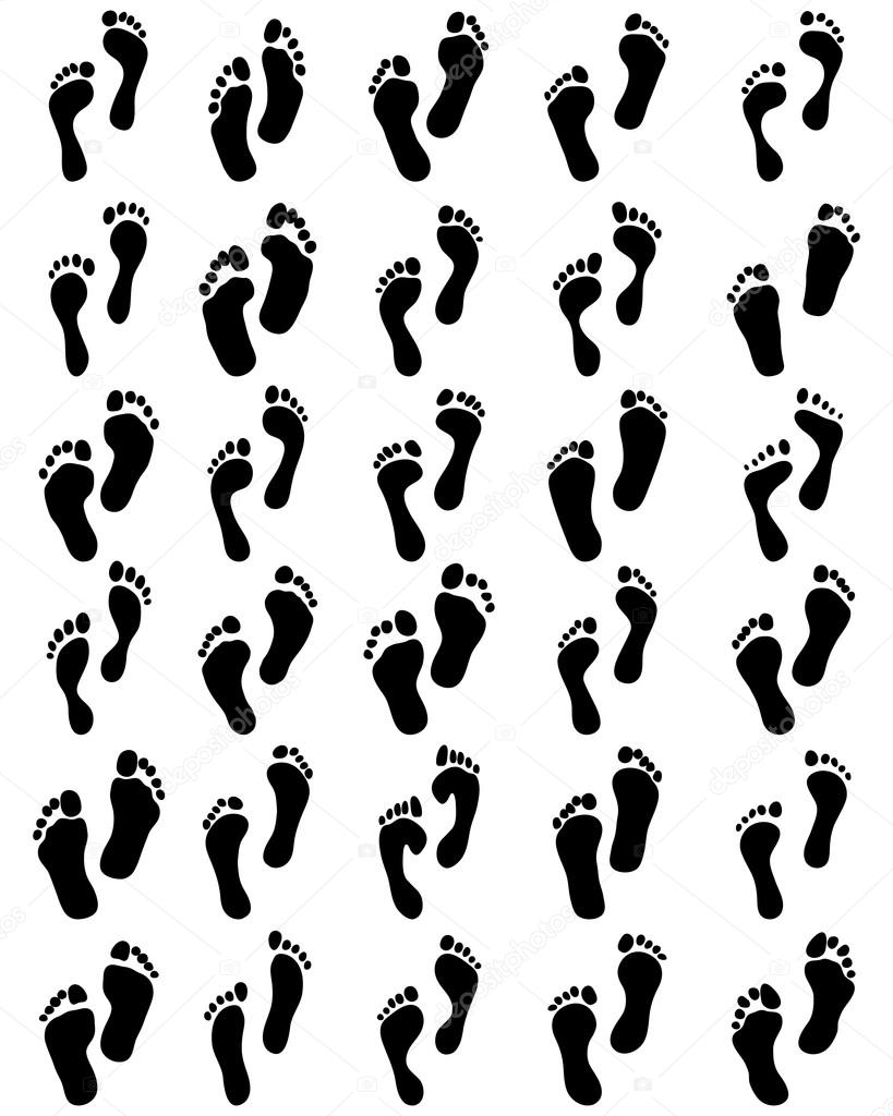 Human feet vector Stock Vector Image by ©vukam #101036114