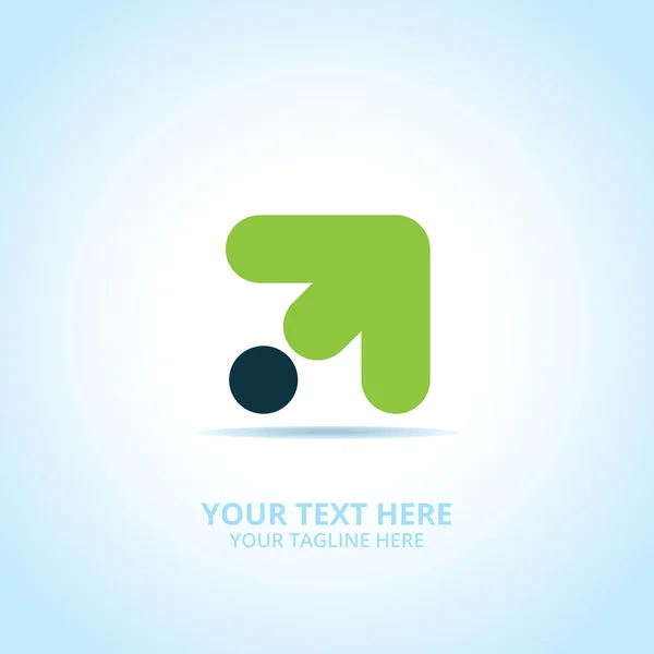 Abstract Progress Arrow logo, design concept, emblem, icon, flat ...