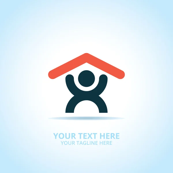 Abstract support logo, design concept, emblem, icon, flat logotype ...