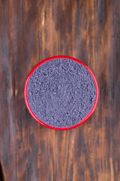 blue match, loose tea.blue match, loose tea - Stock Image - Everypixel