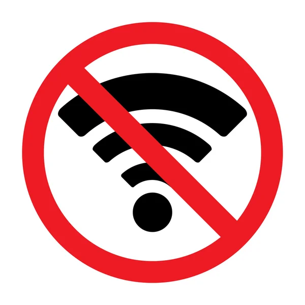 No Wifi sign. Wi-fi symbol. Stock Vector Image by ©natalipopova #42066331