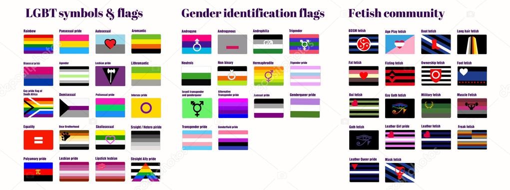 LGBT Gay flags, flat vector illustration, homosexual couple pride ... LGBT Gay flags, flat vector illustration, homosexual couple pride ...