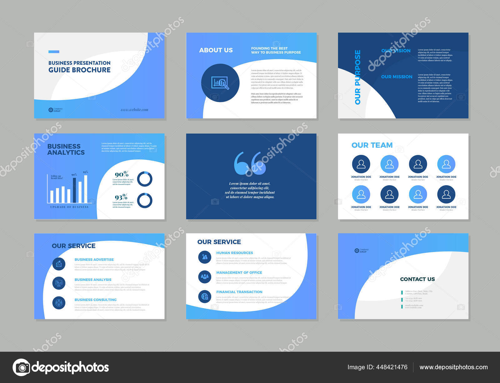 Brochure Templates For Powerpoint