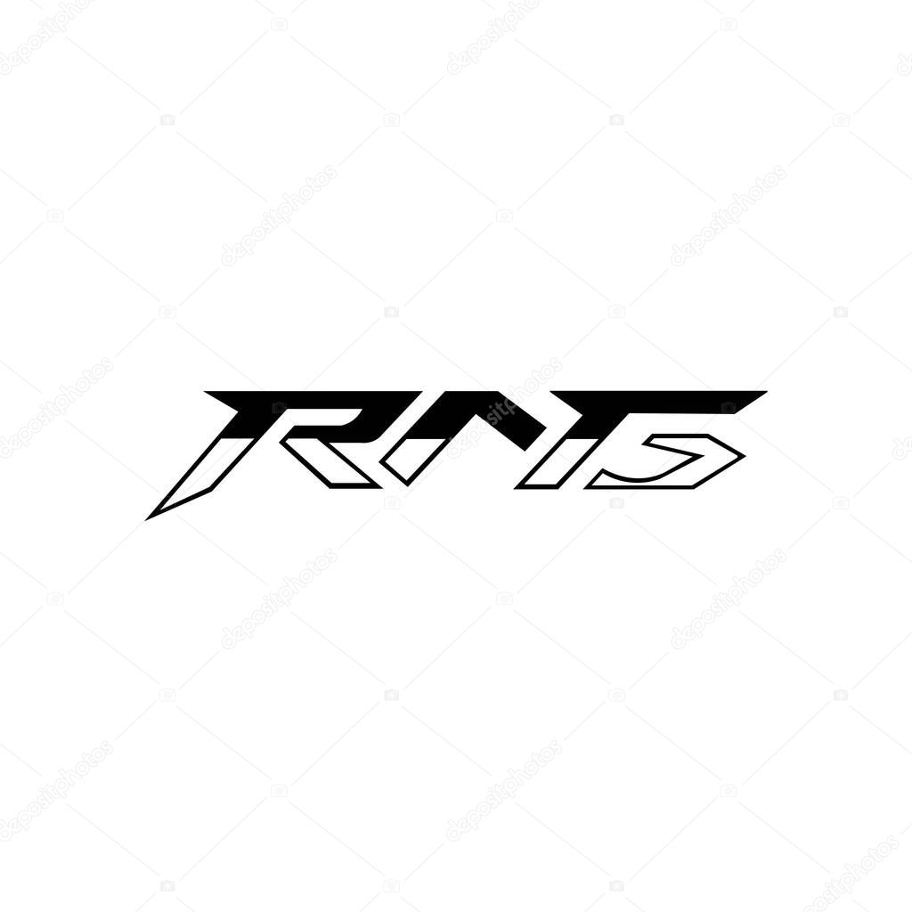 Diseño del logotipo de la letra RNG sobre fondo blanco. RNG iniciales ...