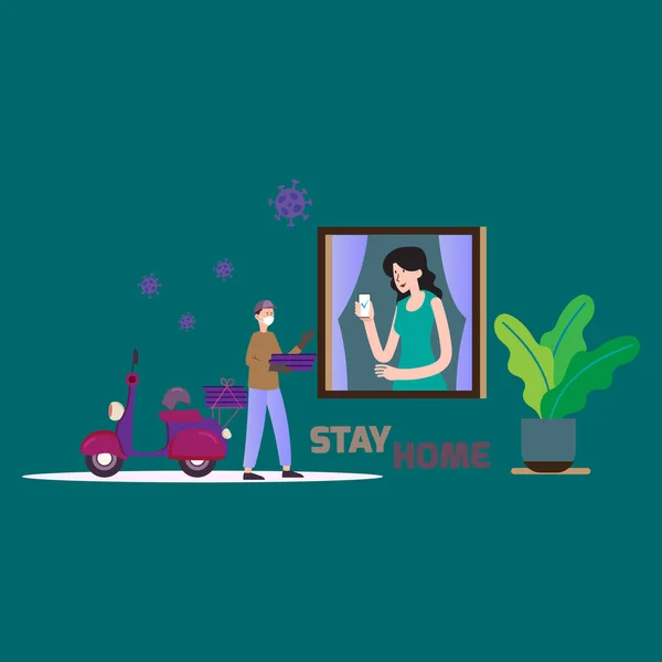 Stay Home Mom Vektörler Stay Home Mom Vektör çizimler Vektörel