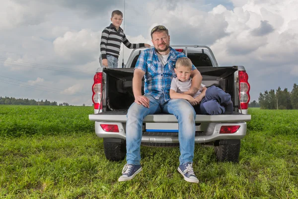 Truck and family Stock Photos, Royalty Free Truck and family Images ...