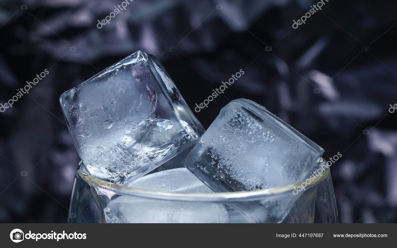 Freezing Water In A Glass
