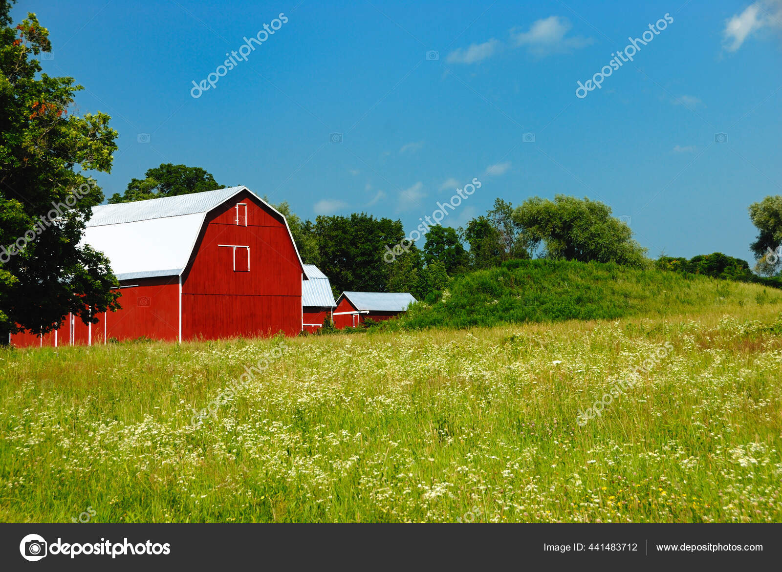New Bright Red Barn