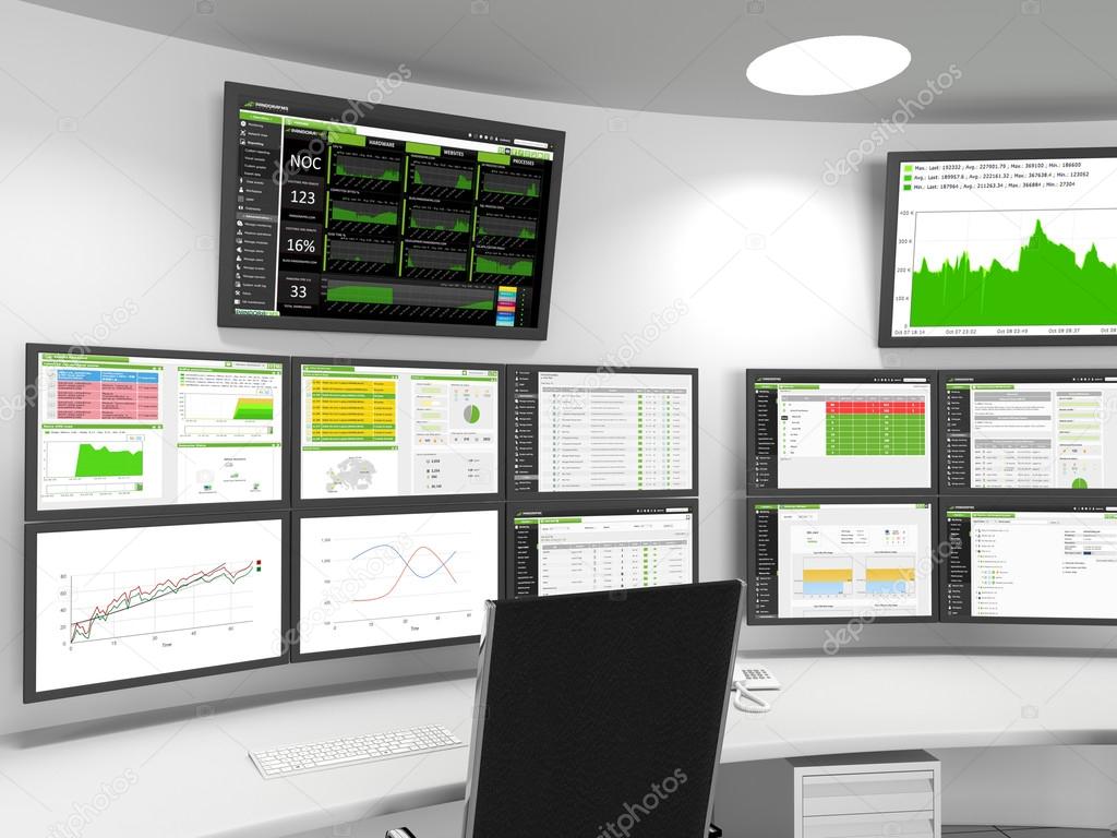 NOC - SOC Close-up — Stock Photo © tonsnoei #77351376